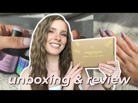 Trying new vegan gel nail polish from Madam Glam💅🏻 | UNBOXING & REVIEW