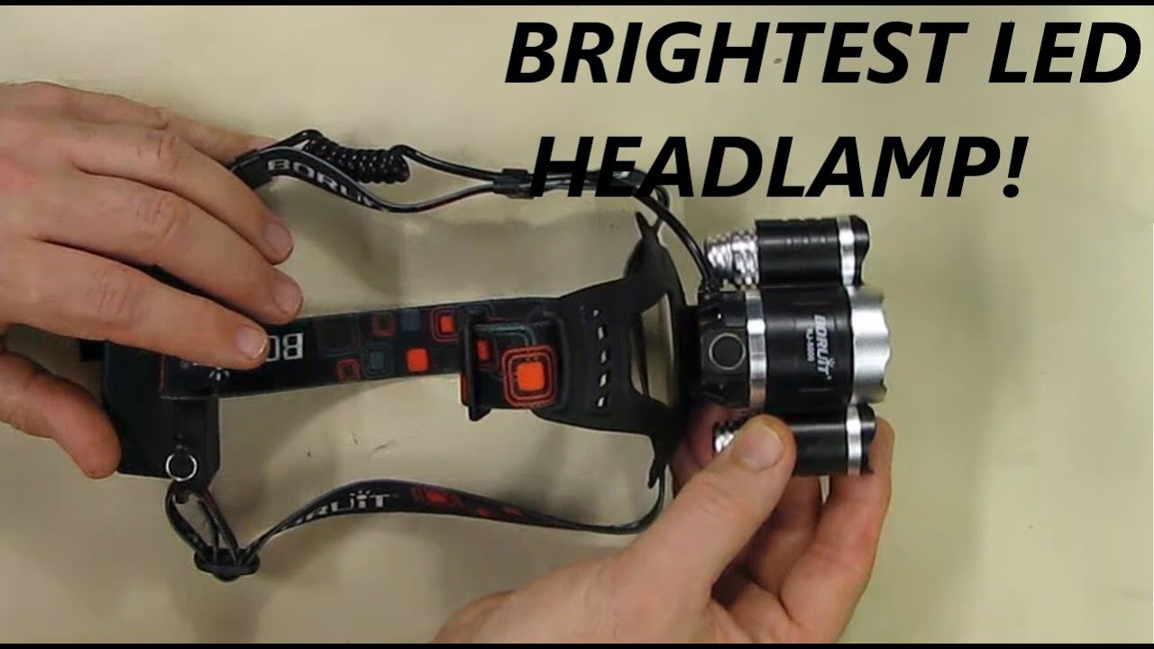 BEST Waterproof LED Headlamp Super Bright 3 Beams 4 Modes REVIEW