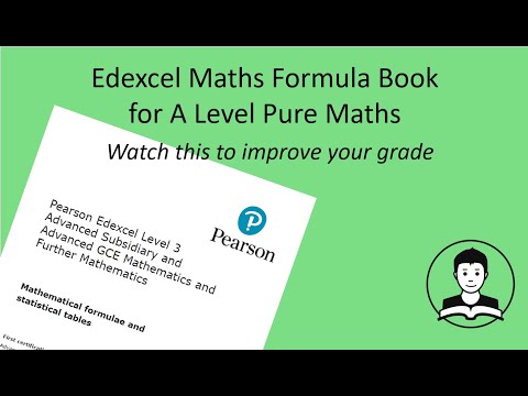 Edexcel Formula Book for A2 Pure Mathematics Papers