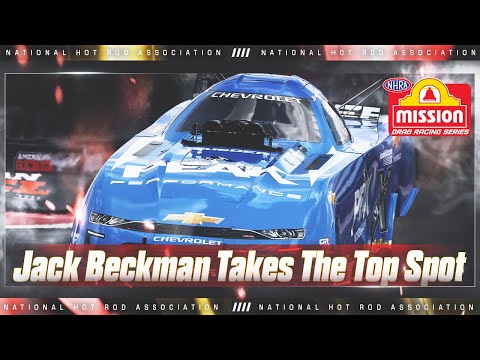 Jack Beckman takes the top spot in Richmond