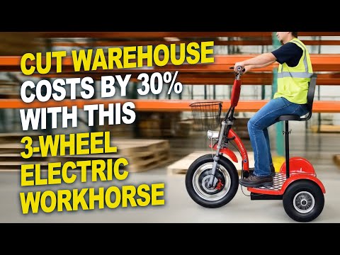 Why Top Warehouses Are Switching to 3-Wheel Electric Scooters
