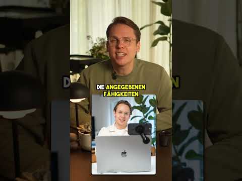 Richtige Bewerberin aus 200 Bewerbungen