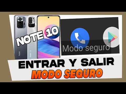 Como Entrar y Salir Del Modo Seguro en Xiaomi Redmi Note 10