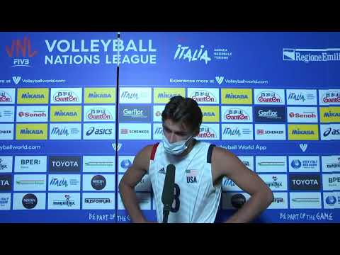 Video: DeFalco discusses U.S. comeback win at VNL - Off the Block
