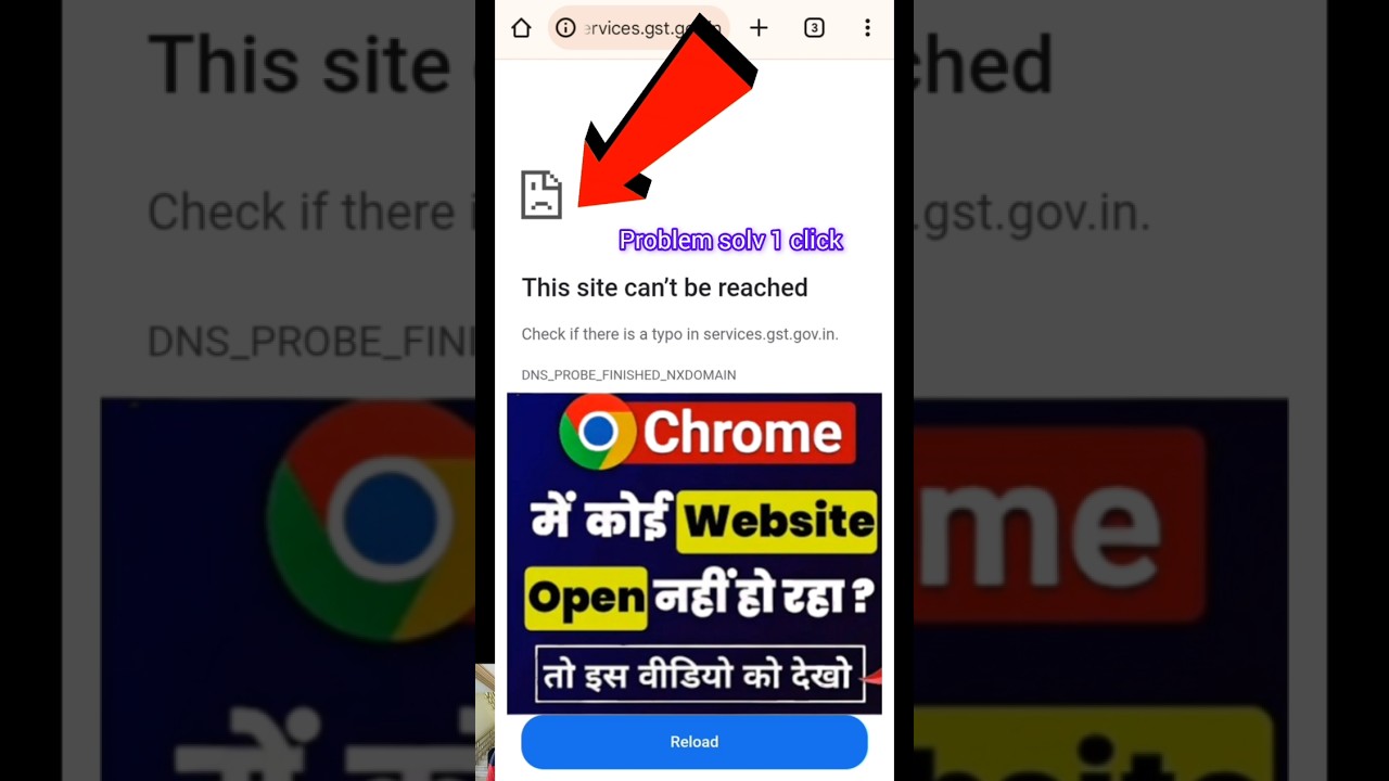 this site can't be reached problem in chrome || chrome browser site settings #chrome