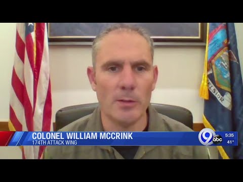 Colonel William McCrink talks about the MQ9 crash last summer