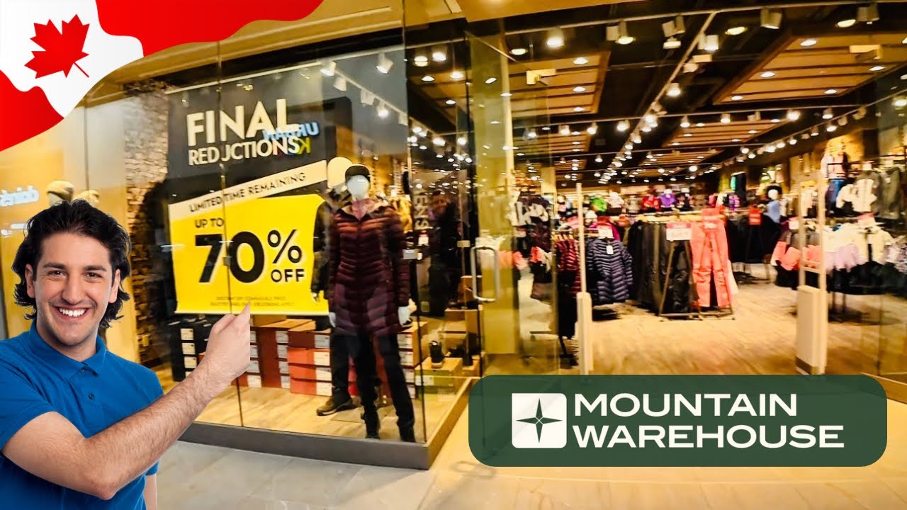 INSANE 70% Off Sale at Mountain Warehouse | 🔥 Unbelievable Deals  | YEG 🇨🇦