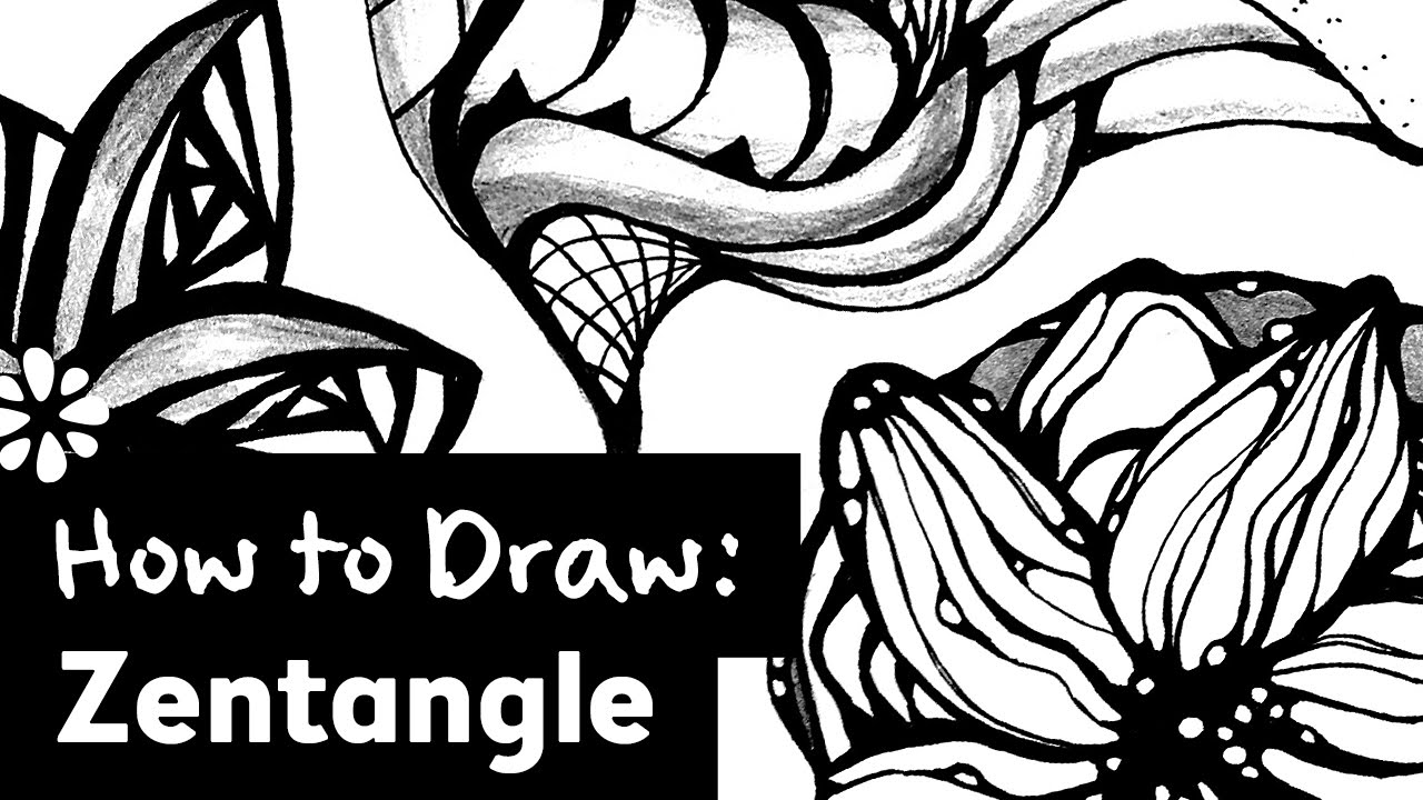 How to Draw Zentangle | Sea Lemon