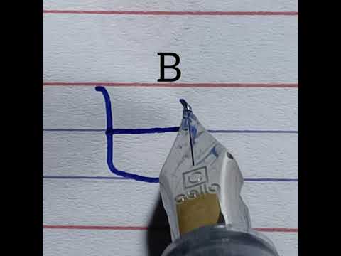 how to write B in Japanese Alphabet | Japanese Handwriting | Learn Japanese Handwriting