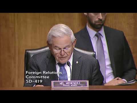 Menendez Opens SFRC Hearing on Trump Admin Border Policies