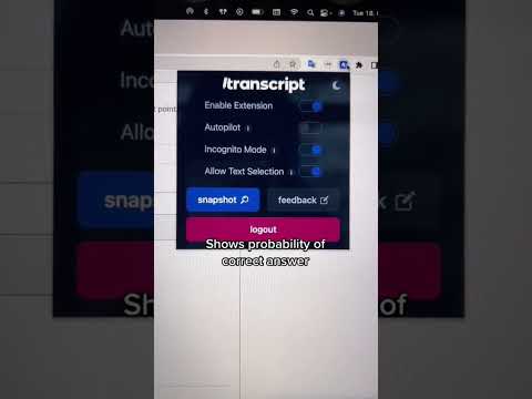 Finding answers to all exam questions using 1 extension 😱#shorts #hacks #study