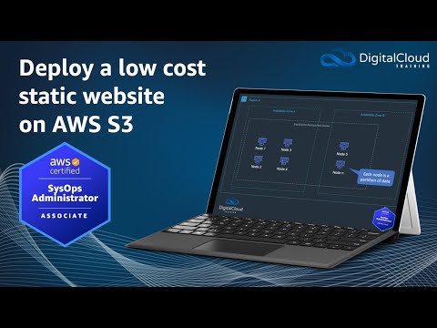 Deploy a low cost static website on AWS S3