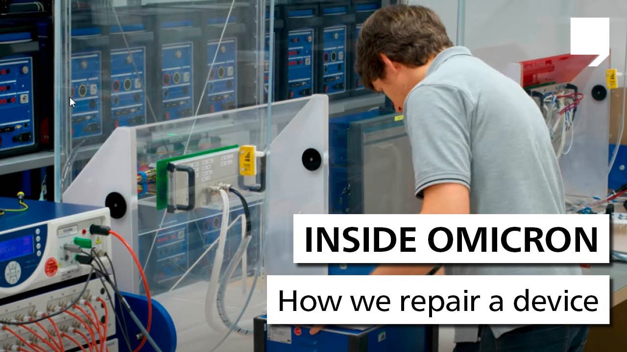 Inside OMICRON: how we repair a device
