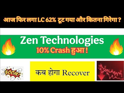 Zen technologies Crash Today ? Zen technologies share latest news| Why Zen tech Share falling down