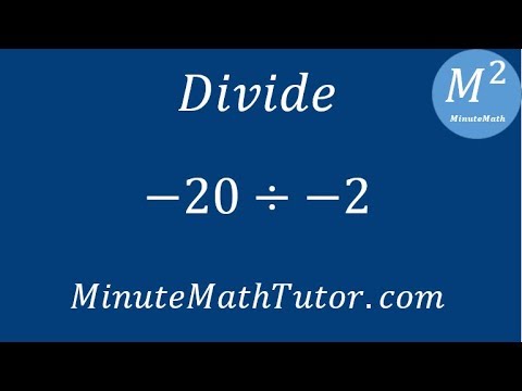 Divide -20/-2