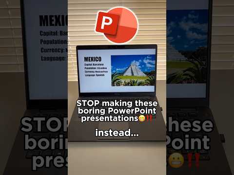 Transform Your Boring PowerPoint Presentations!????