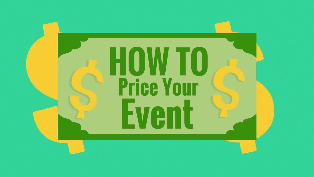 How to Price Your Event
