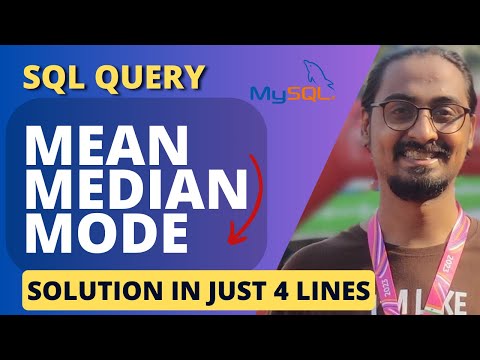 Top Analytics Interview Question: SQL Query for Mean, Median, and Mode Calculation