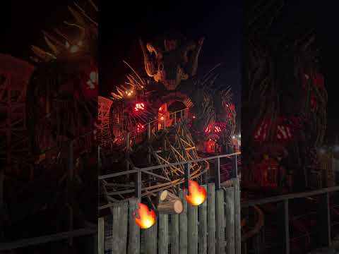 “Feed The Flames” 🔥🎢 #altontowers #wickerman #themepark #rollercoaster #fire #flames #thrillseeker