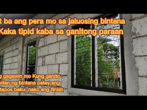 VLOG 29.jalousy window new style reflective glass open back hamba