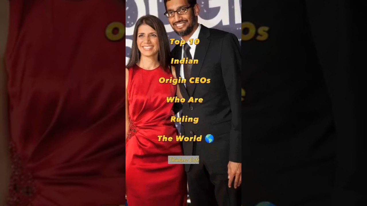 Top 10 Indian Origin CEO'S? #india #ceo #shorts