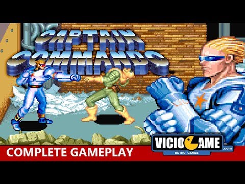 🎮 Captain Commando (Arcade) Complete Gameplay – VICIOGAME
