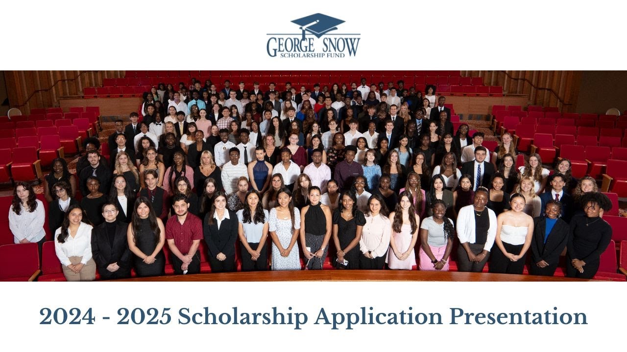 2024-2025 Scholarship Application Presentation
