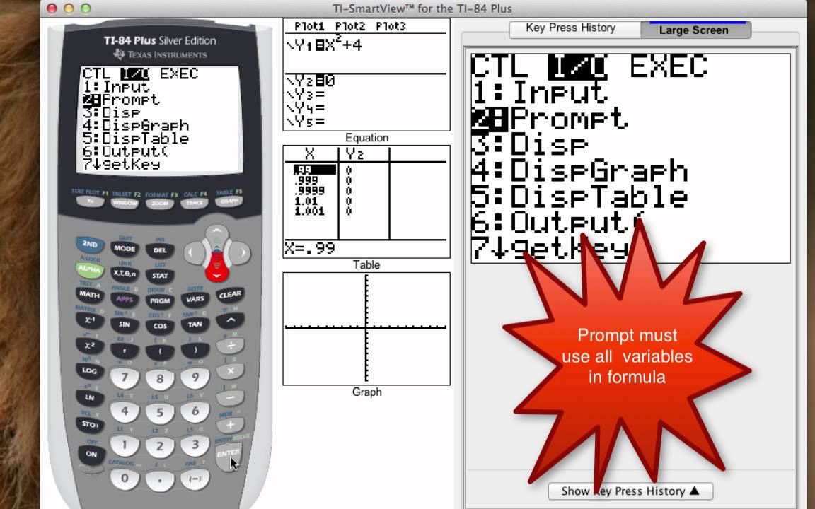 TI-84 Tutorial (Programming)