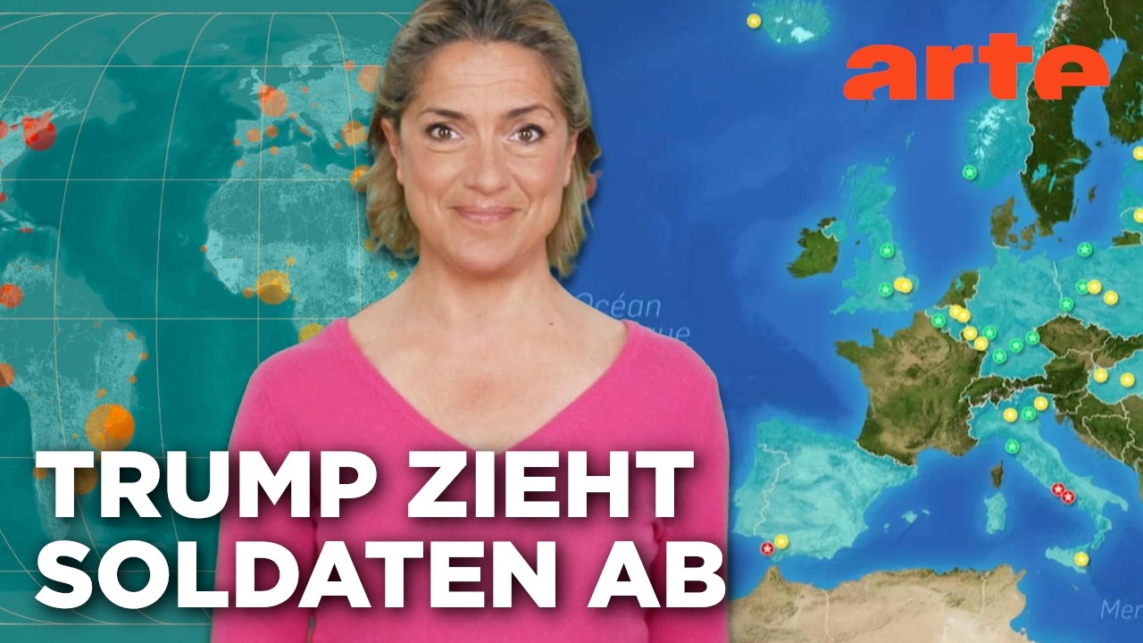 US-Militär: Wie viele Truppen in Europa? | Mit offenen Karten - Im Fokus | ARTE
