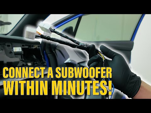 Make Installing a Subwoofer Quick and Simple! | Subaru WRX BH8 Harness Installation