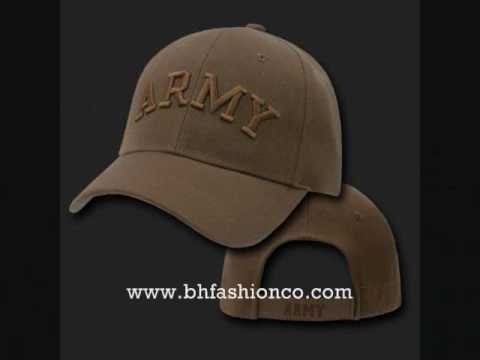 US ARMY - NAVY - MARINES - AIR FORCE - POLO CAPS HATS - WWW.BHFASHIONCO.COM EXCLUSIVE