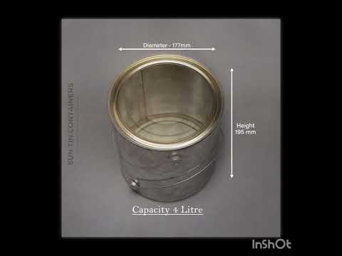 Tin Containers - Tin Jar Latest Price, Manufacturers & Suppliers