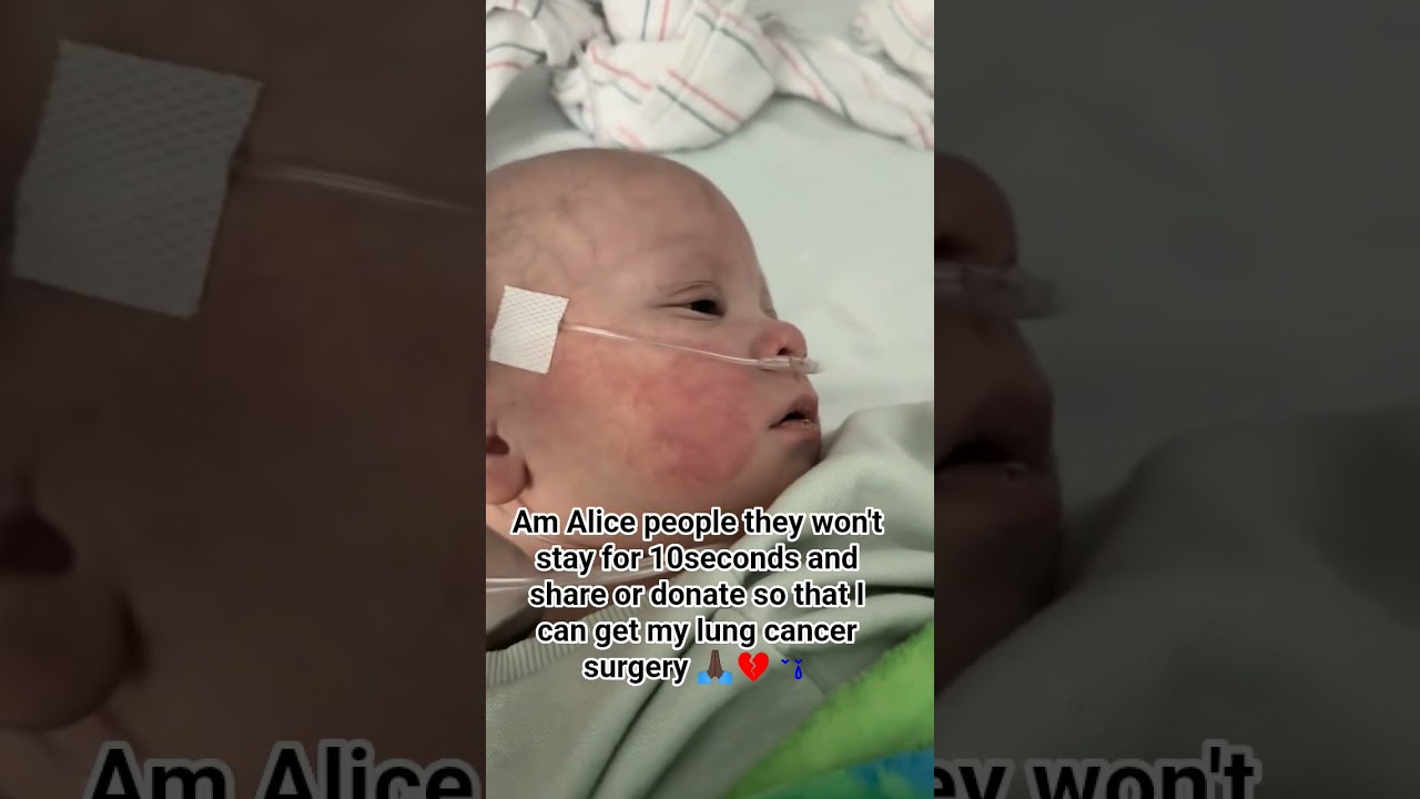 Am Alice, please don't scroll stay for 10s and donate or Share so that i can get my lung surgery 🙏🏿😢