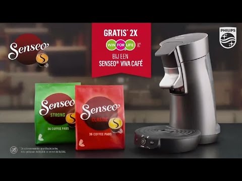 Gratuit* 2x Win for Life d’une valeur de €5 à l’achat d’une machine à café SENSEO® Viva café.