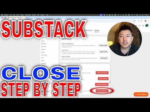 ✅ How To Permanently Delete Close Your Substack Publication 🔴