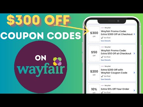 "How to Get Up to $300 Off: Wayfair Coupon Codes Revealed!" Step By Step Guide .