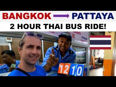 £3 bus from BANGKOK to PATTAYA - Worth it? ประเทศไทย