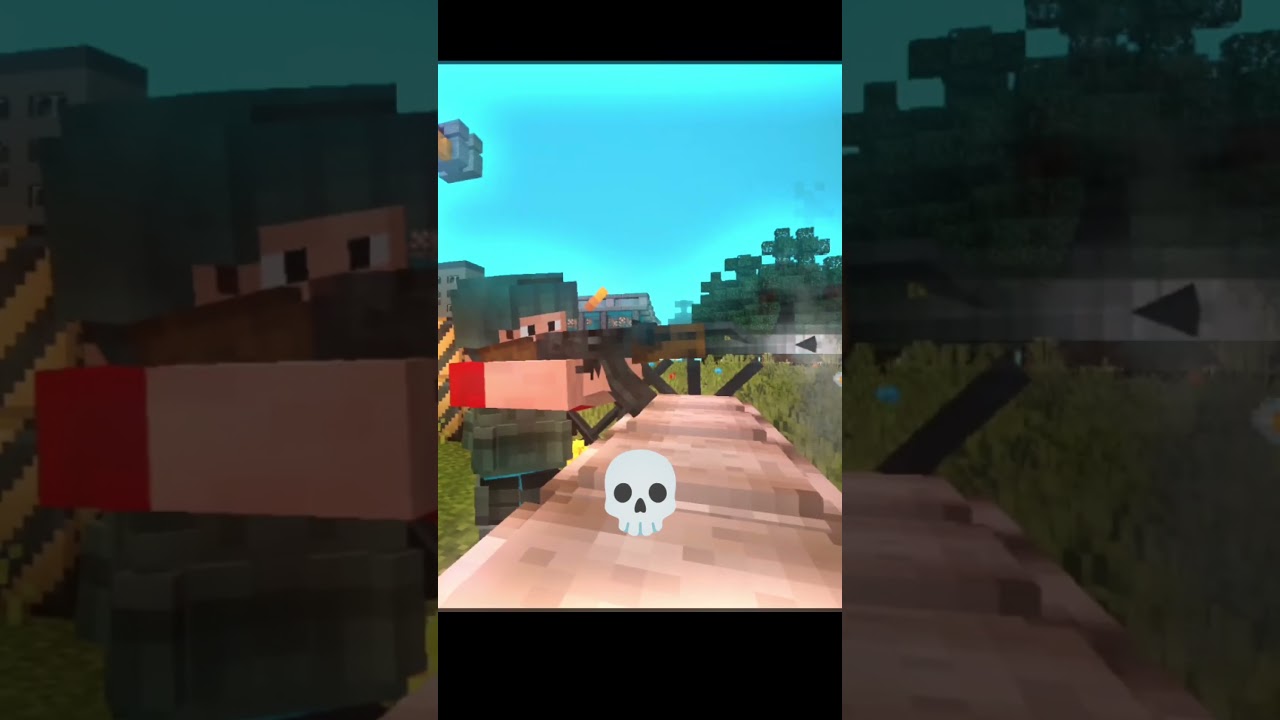 Best mcpe gun mod #minecraft #newaddon #addon