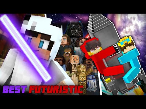 TOP 3 Best FUTURISTIC Texture Packs for Minecraft 🤖🛸