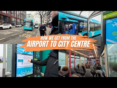 How we got from Belfast City Airport to the City Centre | Belfast, Northern Ireland