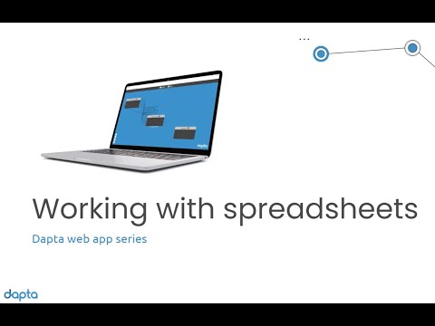 dapta: Working with spreadsheets