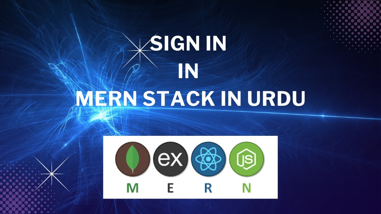 How to Create Signin in MERN Stack using JWT Authentication || MERN Stack Urdu Tutorials
