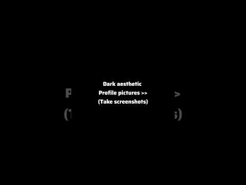 Dark aesthetic profile pictures (part 2) #darkaesthetic #shorts #fyp #pfp