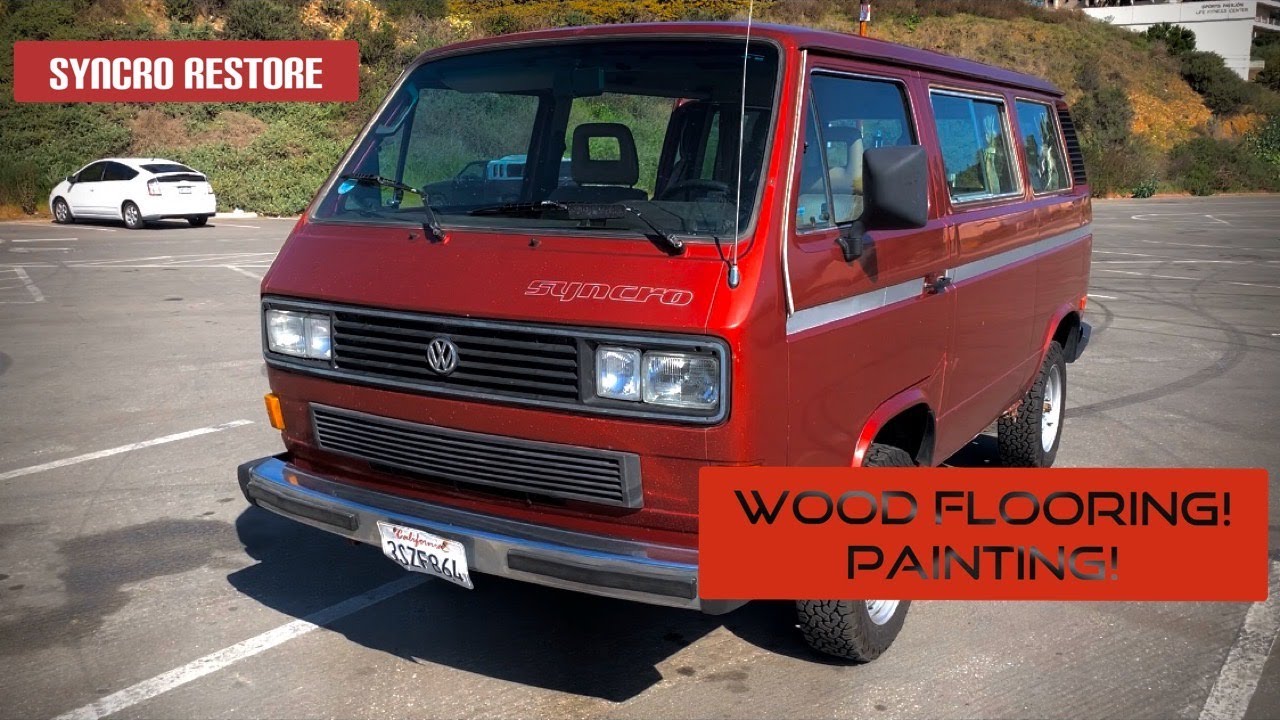 Vanagon Syncro Restoration! Pt.1 Flooring & Painting Exterior Pieces