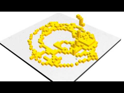 3D Falling Sand