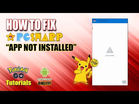 How To Fix PG Sharp App Not Installed | Pokemon Go Spoofing