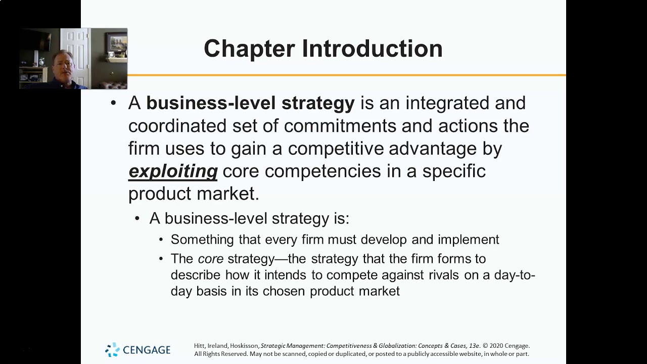 Strategic Management - Chapter 4, Part 1