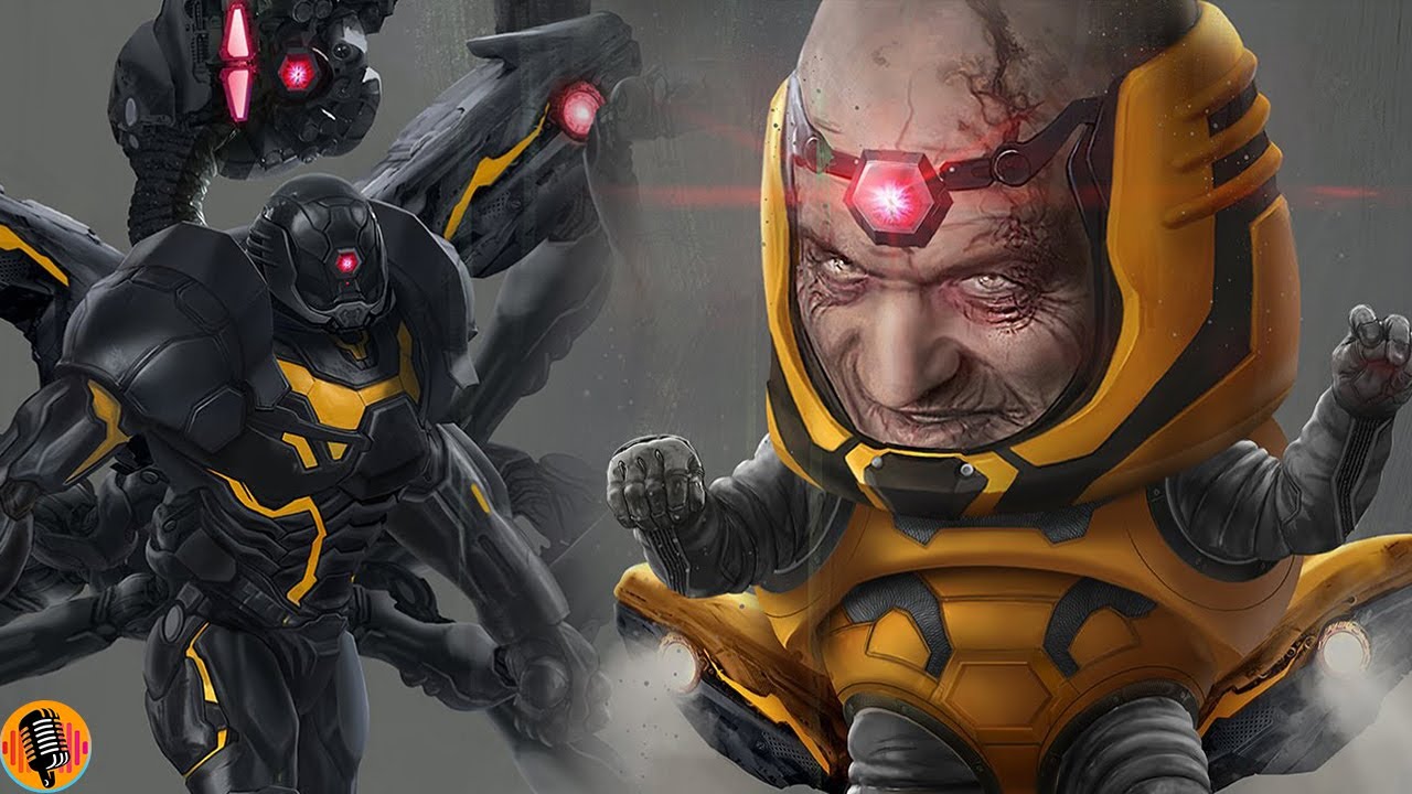 ANT-MAN QUANTUMANIA Concept Art Reveals A Horrifying Yellowjacket and M.O.D.O.K. Hybrid