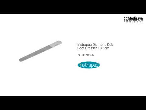 Instrapac Diamond Deb Foot Dresser 18 5cm 7859R