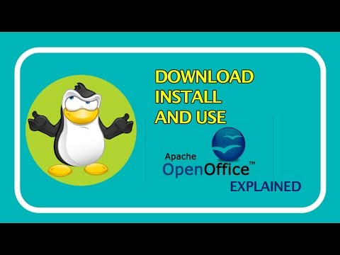 Apache Openoffice explained. Download, installation and use | video by TechyV